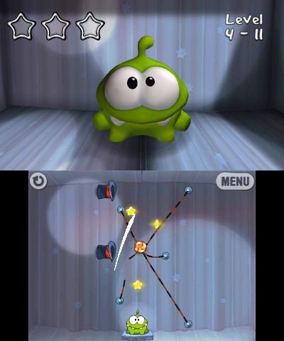 ROMS 3DS JUEGOS: Cut the Rope: Triple Treat [MG]