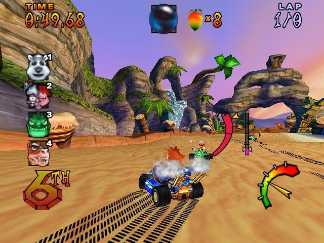 Crash Nitro Kart - PS2 (GC, XBOX y GBA) - 3DJuegos.com
