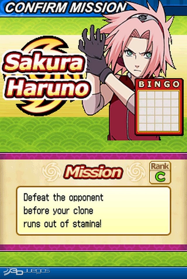 Naruto Shippuden Shinobi Rumble Juego Ds 3djuegos